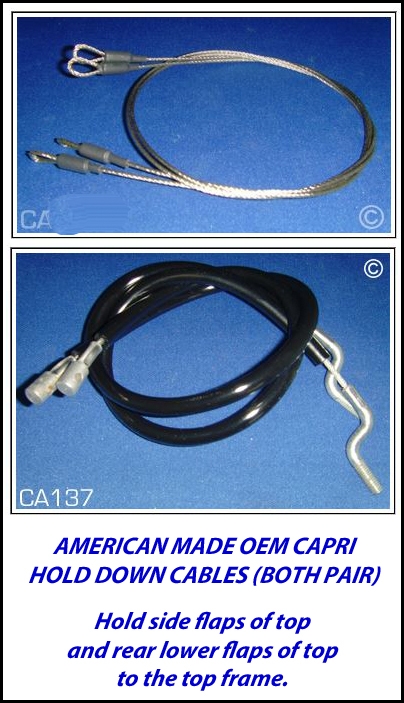 Sell MERCURY OR FORD CAPRI DO IT YOURSELF CONVERTIBLE TOP PACKAGE 1989 ...