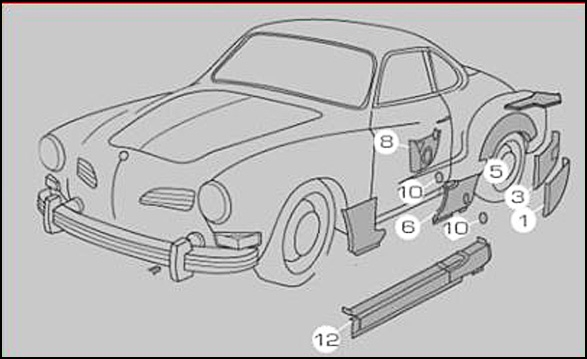 Karmann Ghia Parts Karmann Ghia Parts